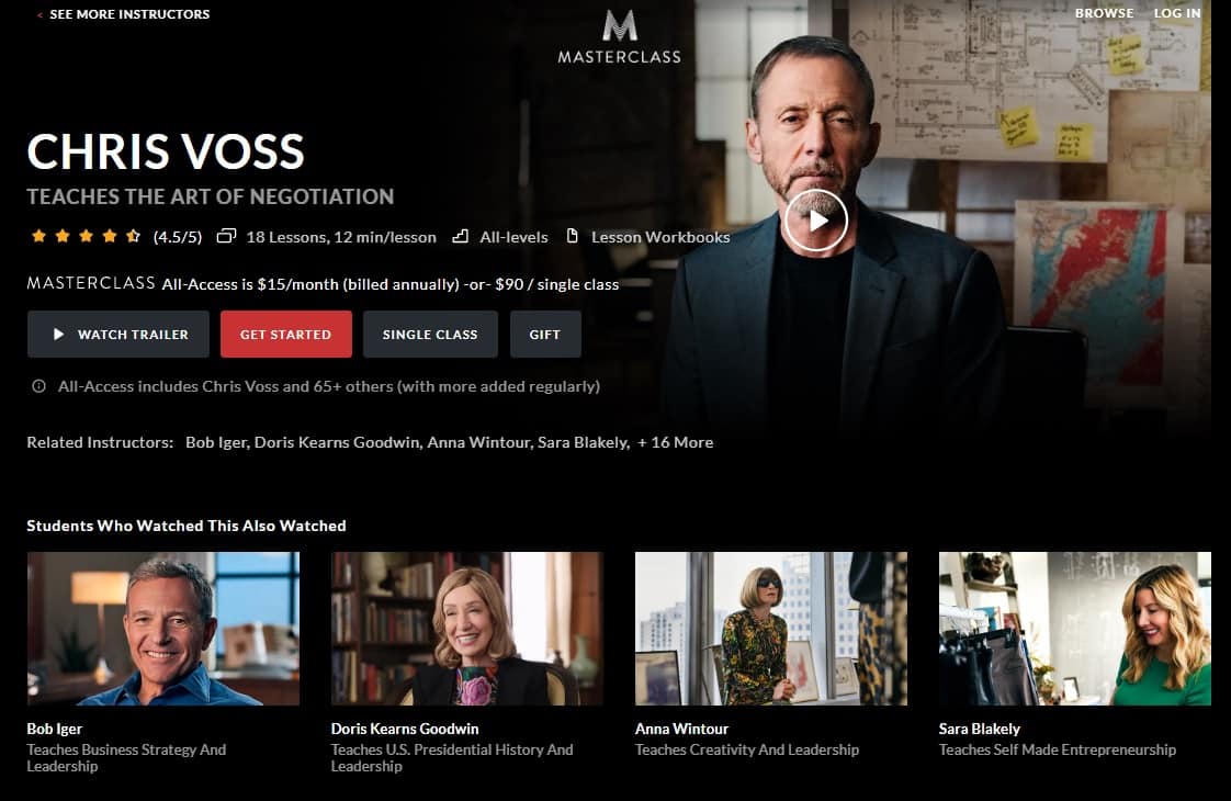 Avis sur MasterClass.com : l’Innovation au service de la Formation